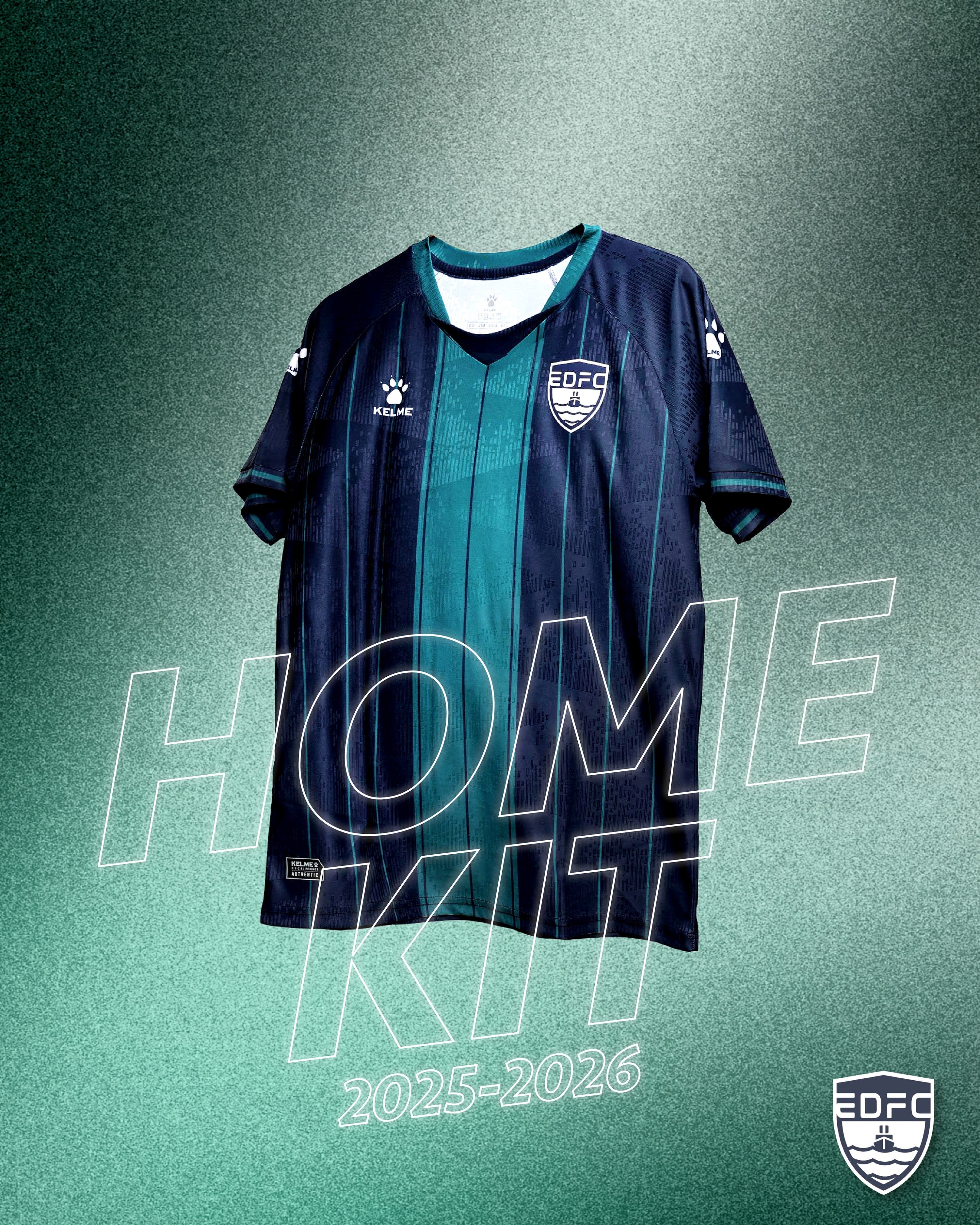 Pre-Order** EASTERN DISTRICT FOOTBALL CLUB 25/26 Home Jersey – KELME UK